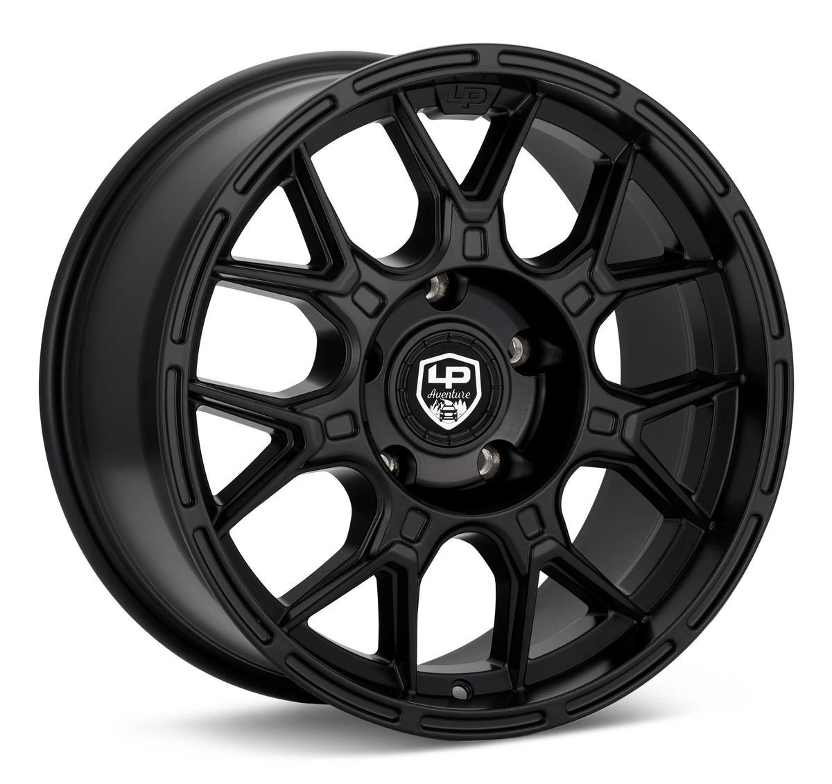 LP Aventure Wheels - LP8- 17x7.5 ET35 5x114.3 - Matte Black – LP ...